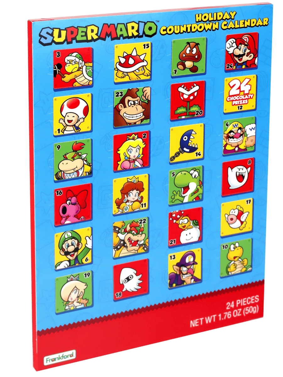 Купити Адвент-календар Super Mario Holiday Countdown Calendar 50г 9665 ...