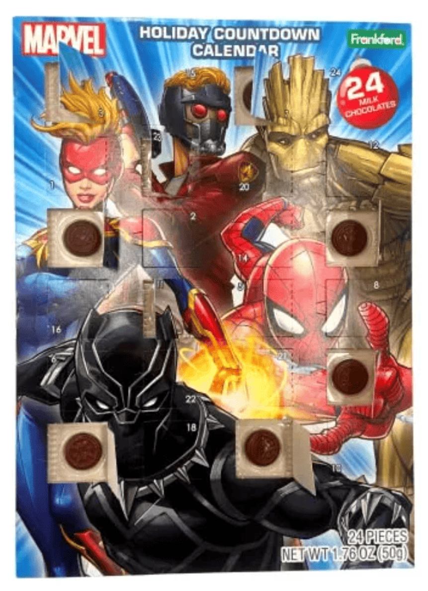 Купити Адвент-календар Marvel Chocolate Advent Calendar 50г 9666 в ...