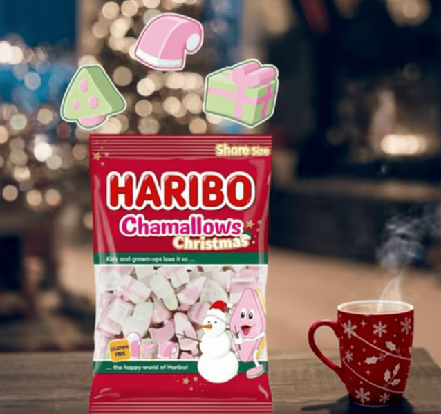 Купити Маршмеллоу Haribo Chamallows Christmas 175г 10056 в інтернет ...