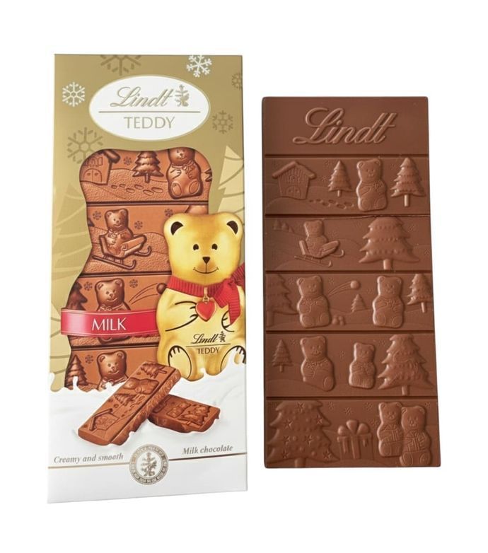 Купити Шоколад Lindt Teddy Milk Chocolate Bar 120г 10010 в інтернет ...