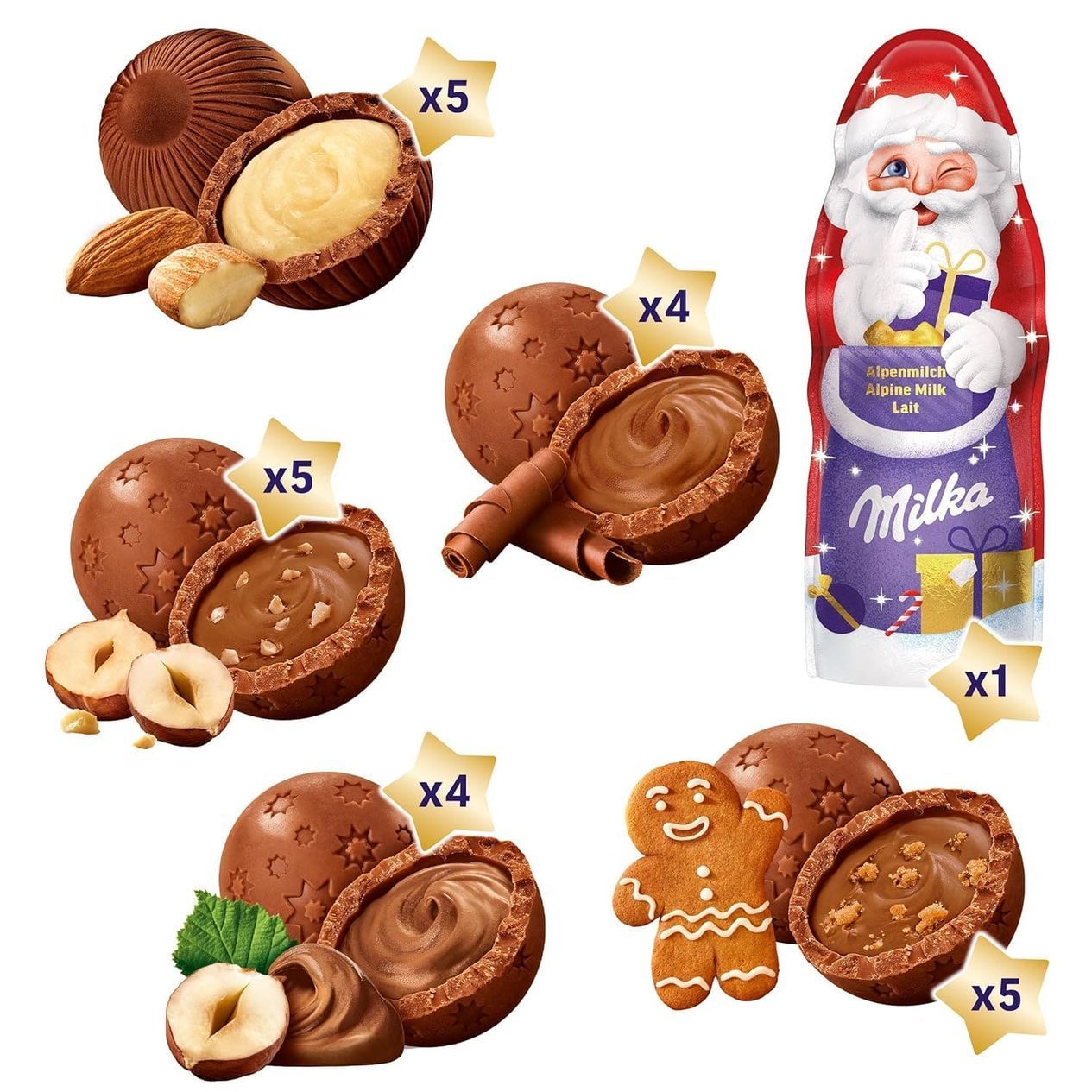 Купить Адвент календарь Milka Advent Magic Advent Calendar 238г 9767 в ...