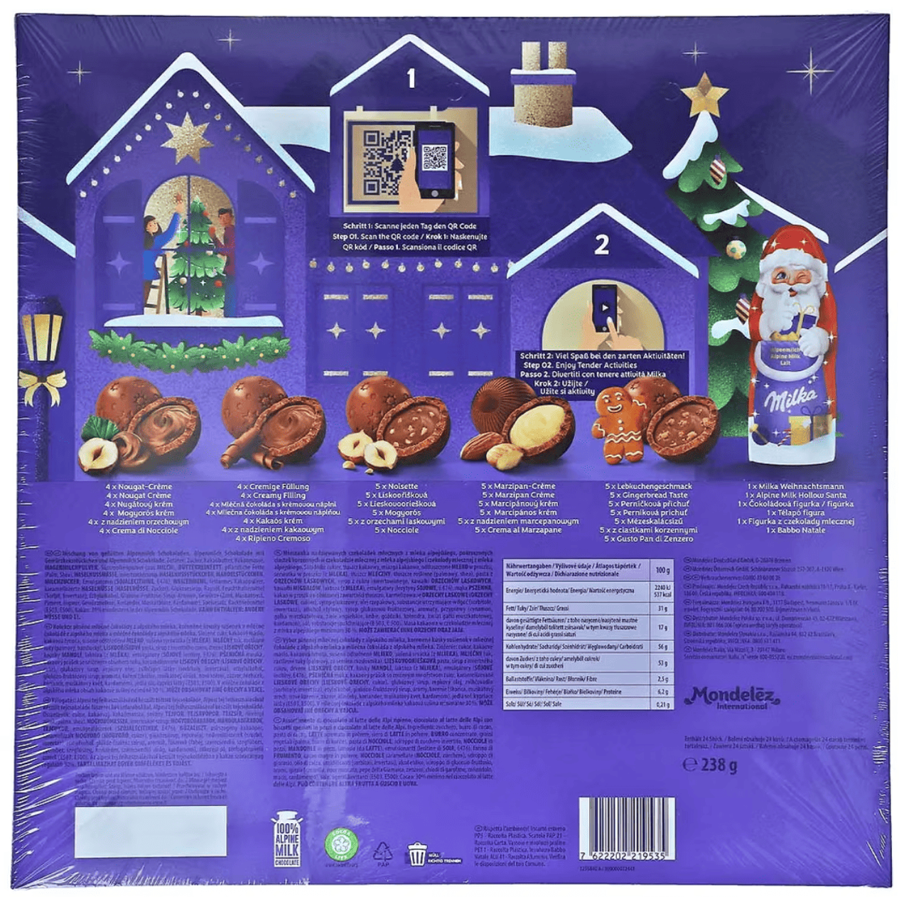 Купить Адвент календарь Milka Advent Magic Advent Calendar 238г 9767 в ...