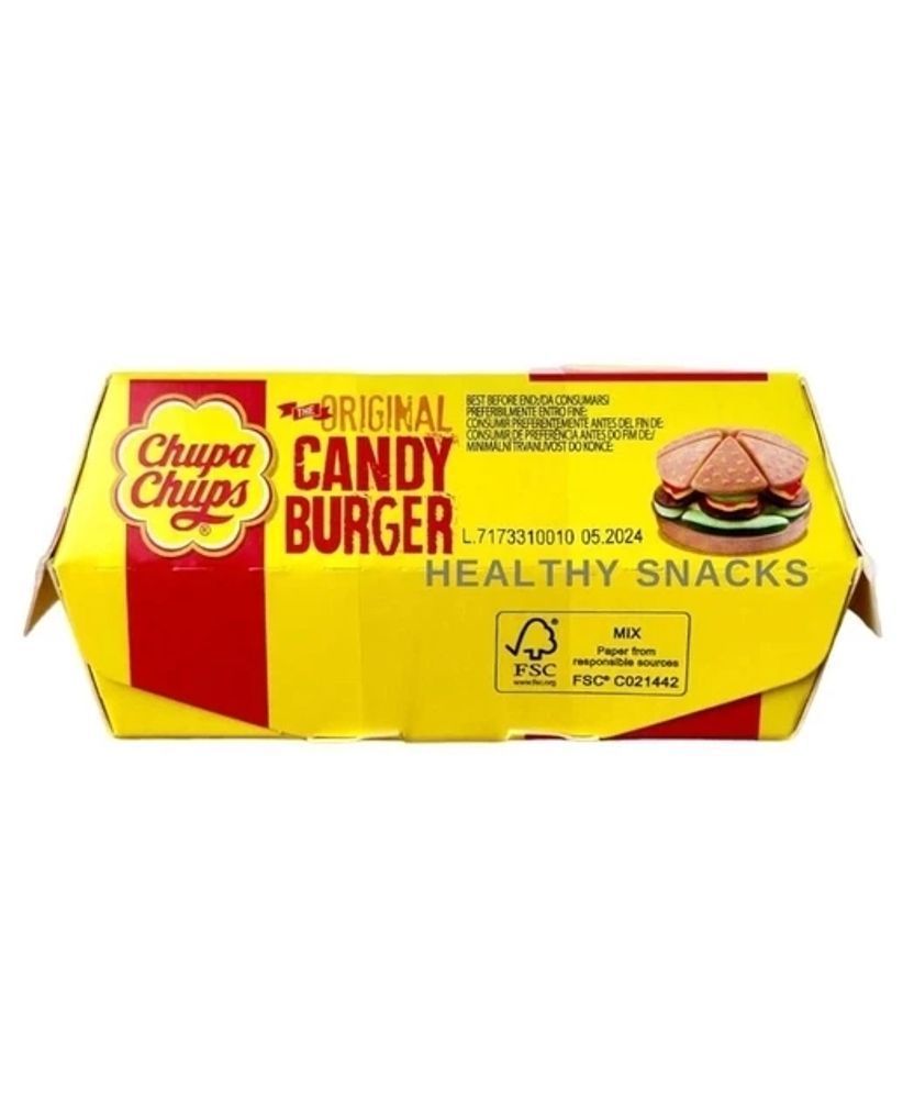 Купити Жувальні цукерки Чупа-Чупс бургер Chupa Chups Candy Burger, 130 ...