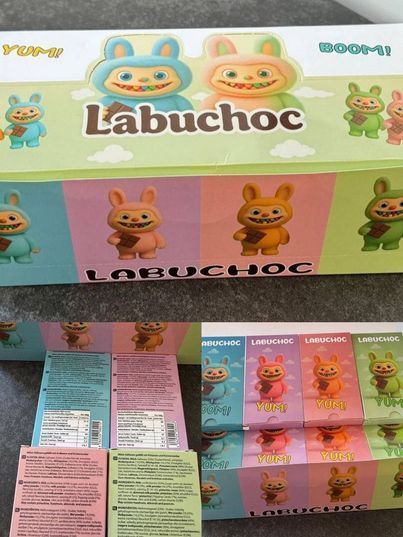 Купити Шоколад Labubu Labuchoc Nuts Creme Chocolate Bar 75г 9087 в ...