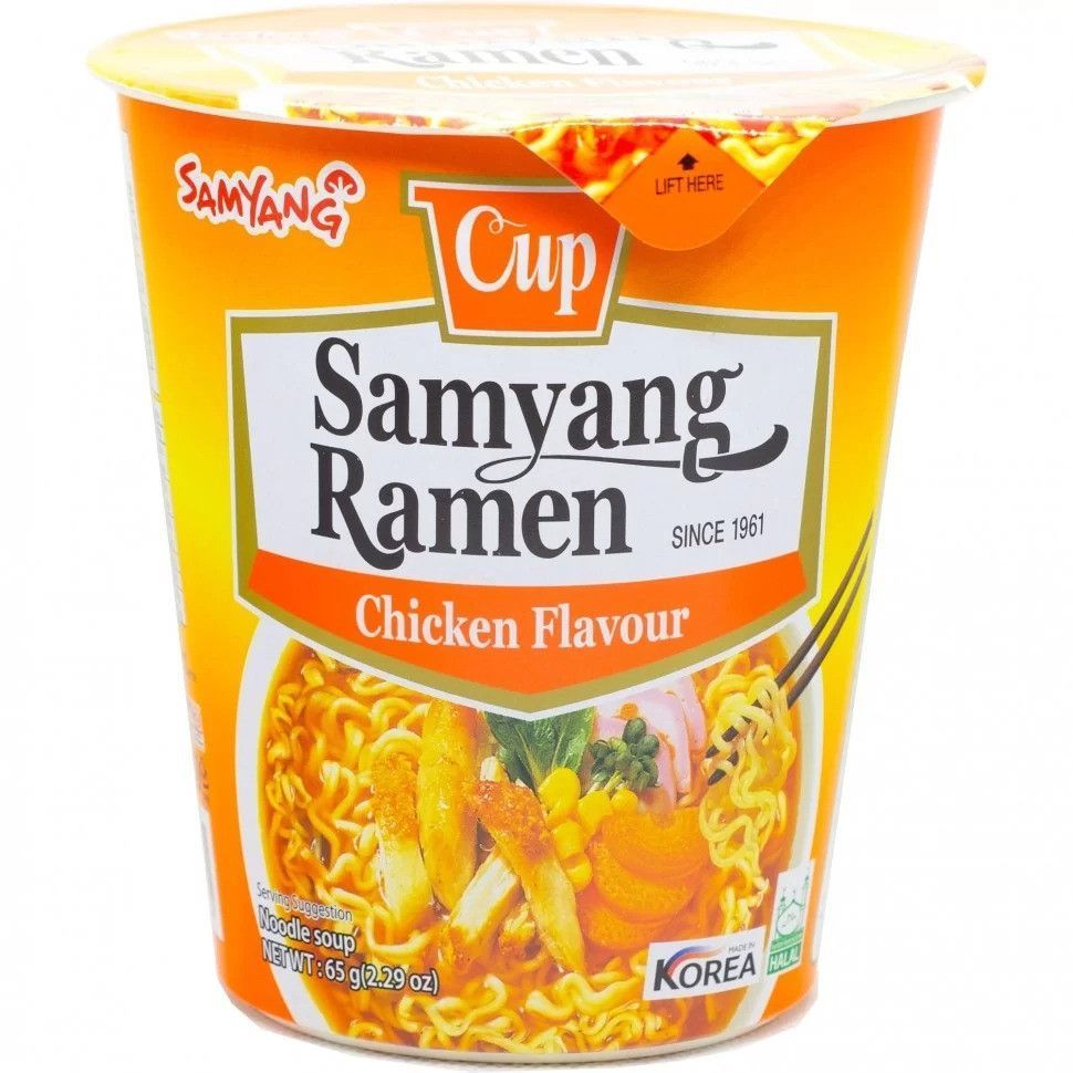 Купити Локшина швидкого приготування Рамен Samyang Ramen Chicken Cup ...