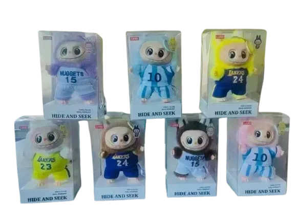Купить Мягкая игрушка Лабубу LAND The Monsters Labubu Basketball NBA ...